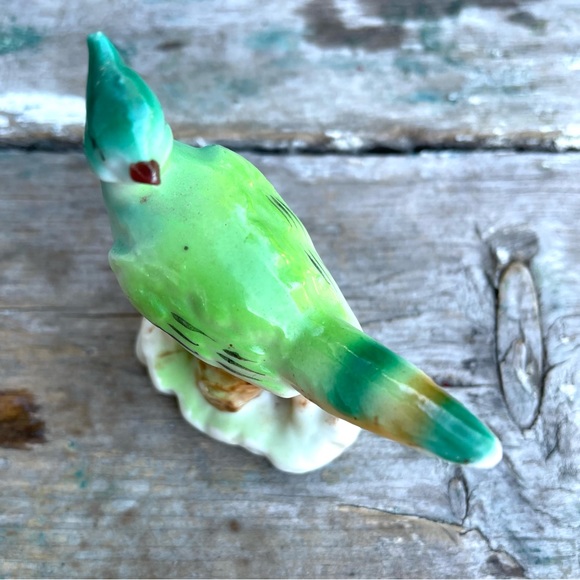 Accents | Vintage Ceramic Bird Figurine Miniature 195s Japan | Poshmark